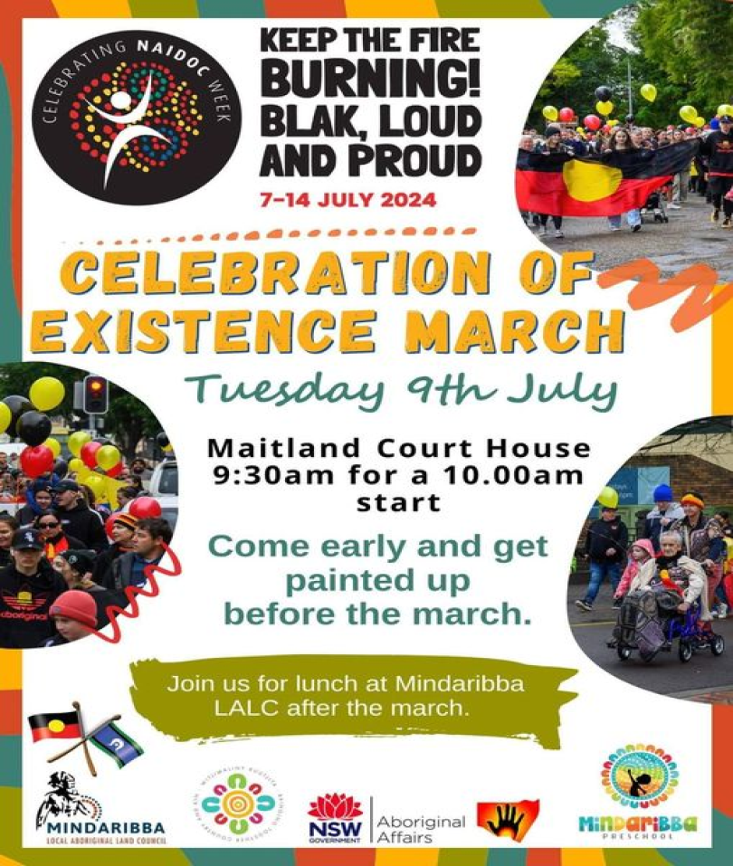 NAIDOC: Keep the Fire Burning! Blak, Loud and Proud - My Maitland